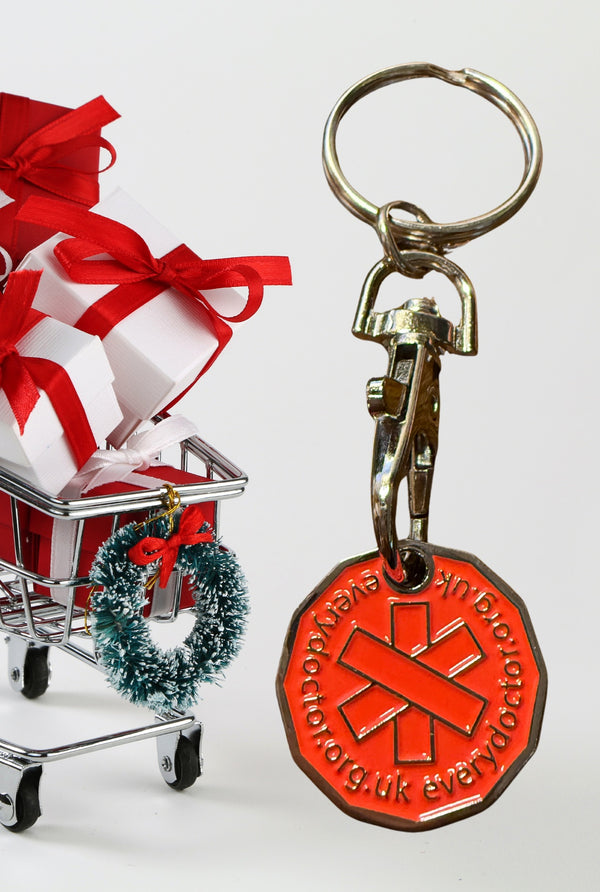 Show Your Support with the EveryDoctor Trolley Token Key Ring
